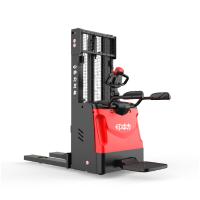 China Pallet Electric Straddle Lift Stacker For Automated Warehouse 2000kg for sale