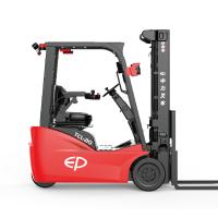 China Counterbalance Pallet Handling Electric Forklift Truck 1070mm 2.0T for sale
