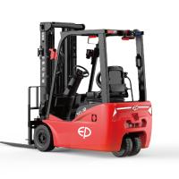 China Counterbalance Pallet Handling Electric Forklift Truck 1070mm 2.0T for sale