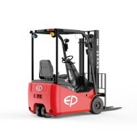 China 3 Wheel 50AH lithium Electric Forklift Truck Warehousing Goods Transportation for sale
