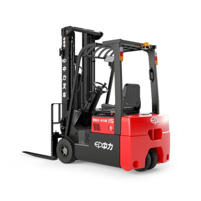 China 920mm Pallet Stacking Electric Counterbalance Forklift Truck 1800kg for sale