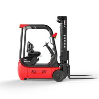 China 405AH Electric Forklift Truck Three Wheel Dual Drive For Bulk Cargo Transportation for sale