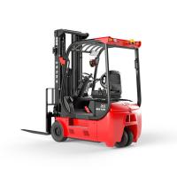 China 405AH Electric Forklift Truck Three Wheel Dual Drive For Bulk Cargo Transportation for sale