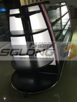 China Professional Retail Gondola Shelving , Cosmetics Display Racks With LED Light for sale