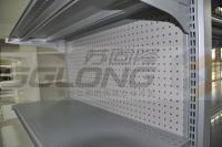China Single Sided / Double Sided Grocery Store Display Fixtures Super Market Racks for sale