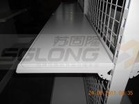 China Supermarket Light Duty Double Sided Gondola Shelving Wire Storage Racks for sale