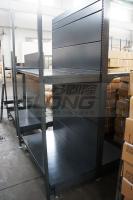 China Single Side Pegboard Retail Gondola Shelving System ISO9001 Certification for sale