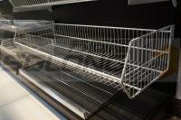 China Professional Supermarket Accessories Wire Display Shelf Wine Gondola System for sale