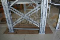 China Customizable Supermarket Storage Racks System Cold Rolling Steel Material for sale