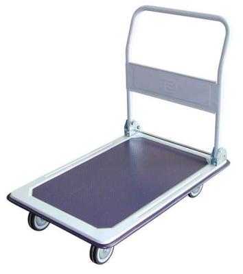 China Unit Weight 20Kg Pharmacy Fold Flat Cart Heavy Logistic Trolley 4