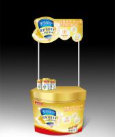 China Metal Tradeshow Exhibition PVC Promotional Tables , Easy Carry Promotional Desk for sale