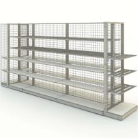 China Heavy-Duty Supermarket Shelf System 120cm Modular Display Rack for sale
