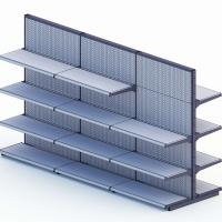 China Heavy Duty Supermarket Shelves Modular Retail Display Racks for sale