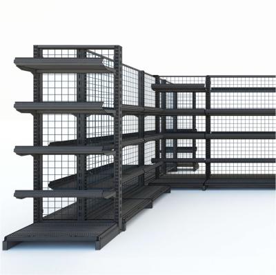 China Heavy-Duty Supermarket Shelving System 500kg Capacity Modular Design for sale