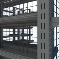 China Heavy-Duty Supermarket Shelving System 500kg Capacity Modular Design for sale