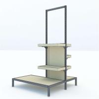 China Modular Supermarket Shelving System with 500kg Load Capacity for sale