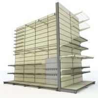 China Custom Supermarket Display Racks up to 4.9m with Double Upright Welding for sale
