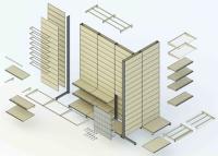 China Custom Supermarket Display Racks up to 4.9m with Double Upright Welding for sale