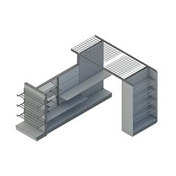 China Heavy Duty Supermarket Shelves /Retail Display Racks for sale