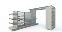 China Heavy Duty Supermarket Shelves /Retail Display Racks for sale