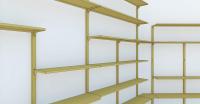 China Supermarket Shelving System 1500mm Modular Display Rack for sale