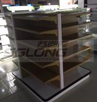 China 4 Side Medicine Pharmacy / Supermarket Display Standard Metal Shelf for sale