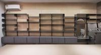 China Q195 Metal Wall Shelf Units Spray Paint Customized Color for sale