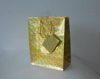 China fashion xmas paper paper gift bag with customised size nice design and mini tag for sale
