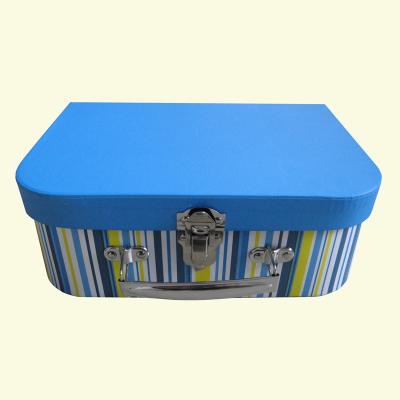 China fine pur handmade handle gift box for xmas gift children box gift party gift for sale