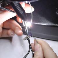 China Glasses Automatic Laser Welding Machine 1070nm Rare Earth Doped Fiber 5000Hz for sale