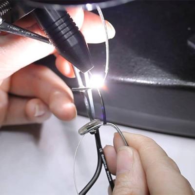 China Glasses Automatic Laser Welding Machine 1070nm Rare Earth Doped Fiber 5000Hz for sale