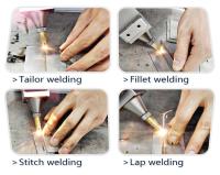 China Purple Horn Handheld Laser Welding Machine 500W 1000W for Metal Sheet Aluminium for sale