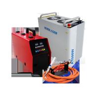 China Mini Handheld Fiber Laser Welder 500W Portable Automatic Wire Feeding Welding Machine for Metal for sale