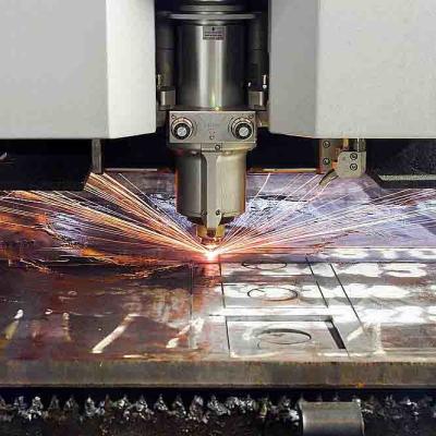 China Purple Horn 12000W Fiber Laser Cutting Machine for Metal Sheet 1300x900mm for sale