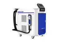China Purple Horn 1000W 1500W CW Fiber Laser Cleaning Machine for Rust Paint Oil Removal Mold Cleaning for sale