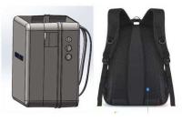 China Portable Backpack Laser Rust Remover 50-100W Air Cooling Mobile Cleaning Machine for sale