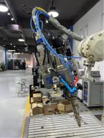 China Purple Horn 3000w Automatic Laser Welding Machine With ABB Robot Arm for sale