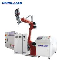 China Purple Horn Robot Laser Welding Machine 300-3000W Three-Phase 380V Automatic Welding System for sale