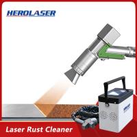 China Portable Fiber Laser Cleaning Machine 100W 200W for Rust Paint Removal for sale