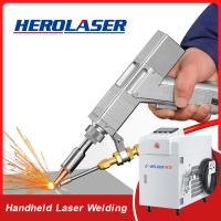 China Portable Handheld Fiber Laser Welder 1000W 1500W 2000W Stainless Steel Aluminum for sale