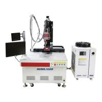 China IPG 4-Axis Automatic Laser Welding Machine 500mm x 300mm x 300mm for Industrial Use for sale