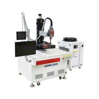 China IPG 4-Axis Automatic Laser Welding Machine 500mm x 300mm x 300mm for Industrial Use for sale