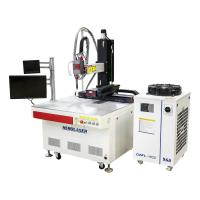 China 4 Axis Automatic Laser Welder 500x300mm CNC System with Rotary Jig for Precision Metal Welding for sale