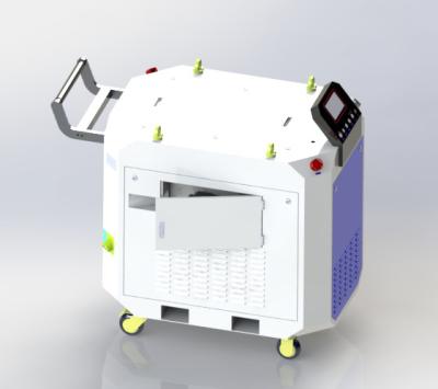 China 500W Portable Laser Cleaning Machine for Rust Removal and Paint Stripping for sale