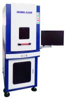 China Industrial High Precision Enclosed 1064nm 10W Fiber Laser Engraver for Steel Marking for sale