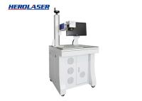 China 1064nm 10W Portable Fiber Laser Marking Machine for Metal with 110x110mm Marking Area for sale