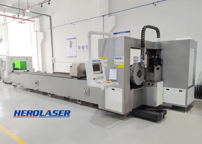 China ISO9001 Hydraulic Automatic Metal Tube Laser Cutting Machine 6020D for Carbon Steel for sale