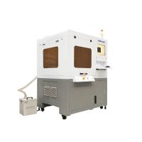 China 60W CCD Vision Fiber Laser Marking Machine 175x175mm Marking Area Accurate Positioning for sale