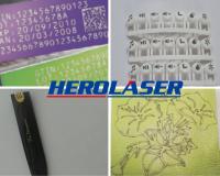 China Small Integrated CO2 Laser Marking Machine 70W Galvanometer 110mm Marking Area for sale
