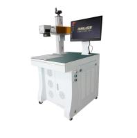 China Small Integrated CO2 Laser Marking Machine 70W Galvanometer 110mm Marking Area for sale
